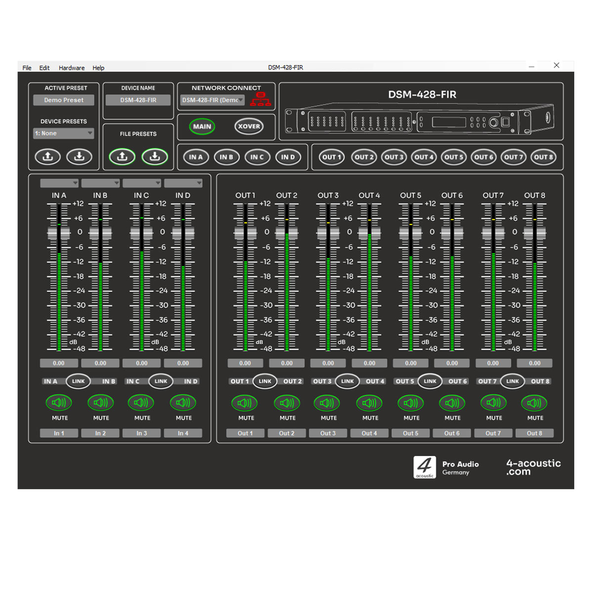 DSM-428 - 4-Acoustic English